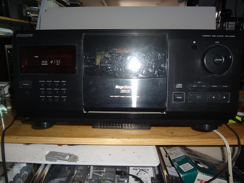 Sony CDP-CX200 200 Audio Disc Player. Exceptional & Fully | Reverb
