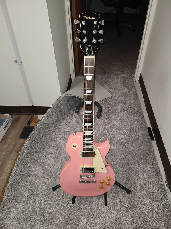 Les Paul Pink W/hardcase | Reverb