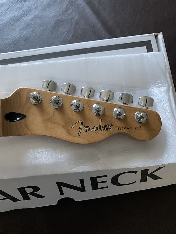 Fender Roasted Maple Telecaster Neck, 22-Fret | Reverb