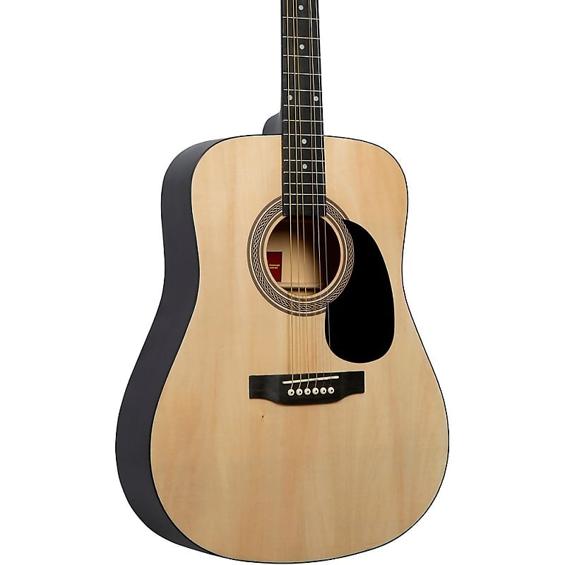 Rogue RA-90 Dreadnought Acoustic Guitar Regular Satin Natural | Reverb