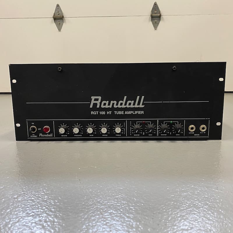 Randall RGT 100 HT Rack Mount 1989 Black - Very Rare | Reverb