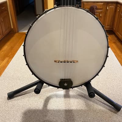 ca 1885 Buckbee 5 String Banjo -The White Queen | Reverb