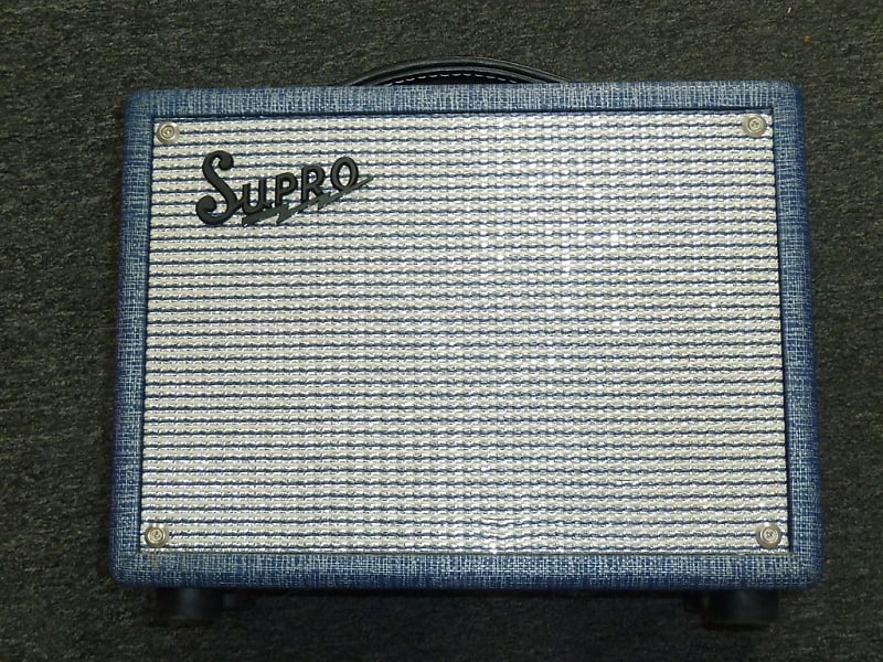 Supro "Super" 1606 All tube Combo 1606 - Blue Rhino | Reverb