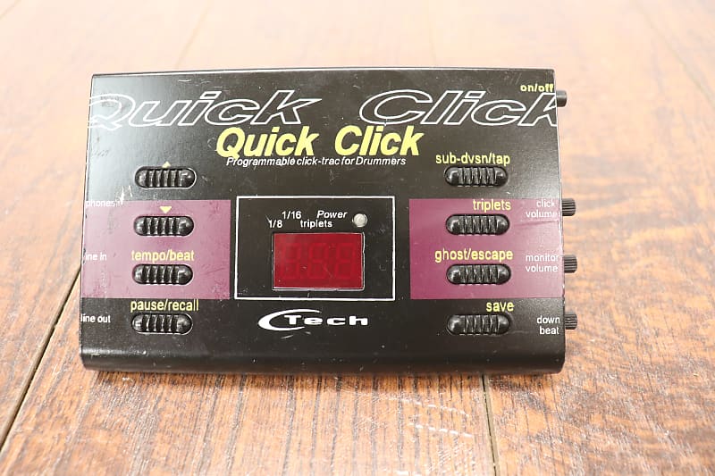 C-Tech Quick Click Programmable Click Track | Reverb