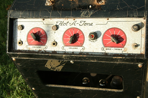 Flot-A-Tone 1074 ? USA Tube guitar Amplifier 6L6GC powered | Reverb