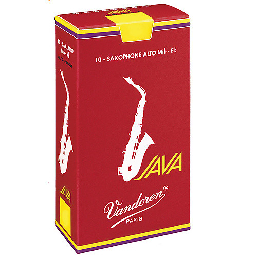 10 Alto Sax Java Red Cut Reed #2 | Reverb