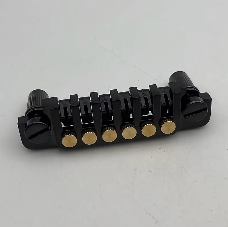 Black Guitar TP-6 Bridge Tailpiece | Reverb