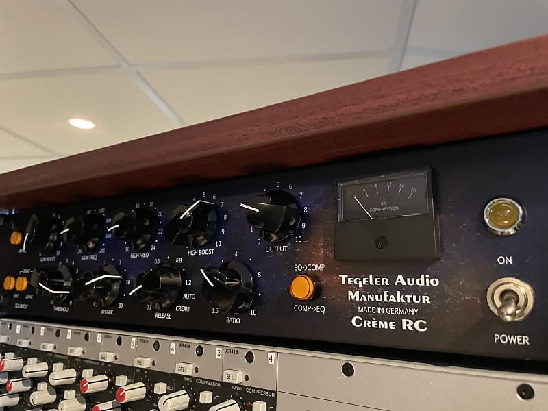 Tegeler Audio Manufaktur Creme RC Stereo bus / Mastering EQ | Reverb