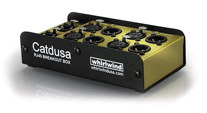 Whirlwind CATDUSA 4-Channel XLR over CAT5 Snake Box | Reverb