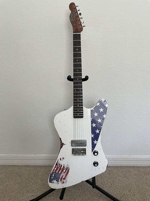 PARDO Firecaster 2023 - White Red Blue | Reverb