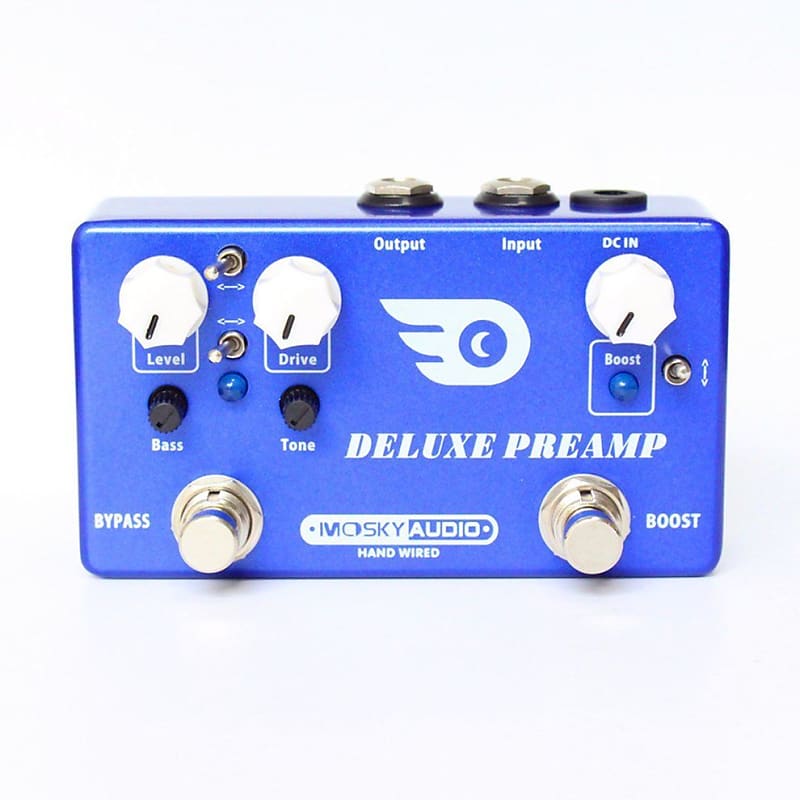 Mosky Audio Deluxe Pre-Amp Overdrive and Boost w/Toggle | Reverb
