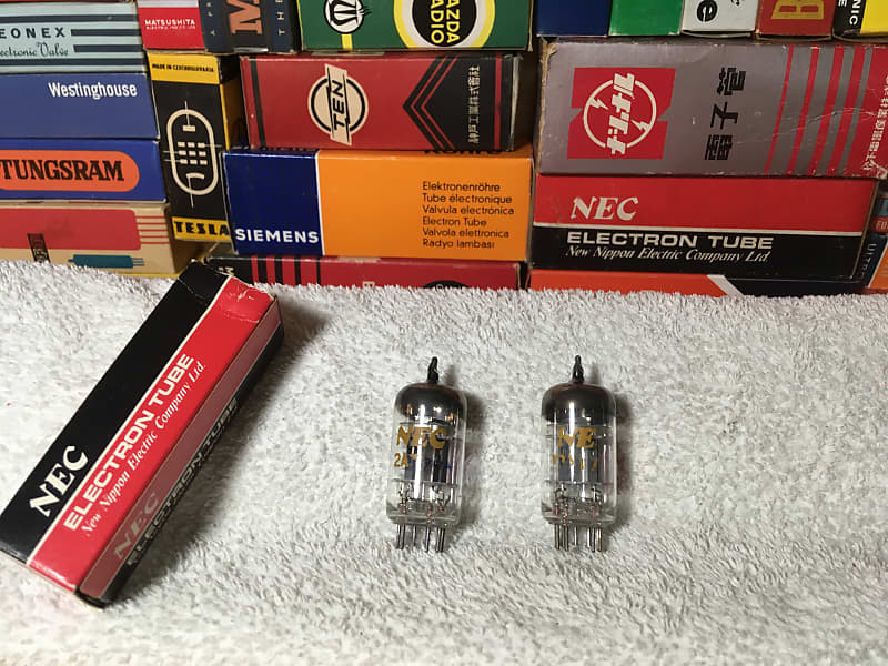 2 NOS Matched NEC Nippon Japan 12AT7WA (6201) ~ Premium Grade | Reverb