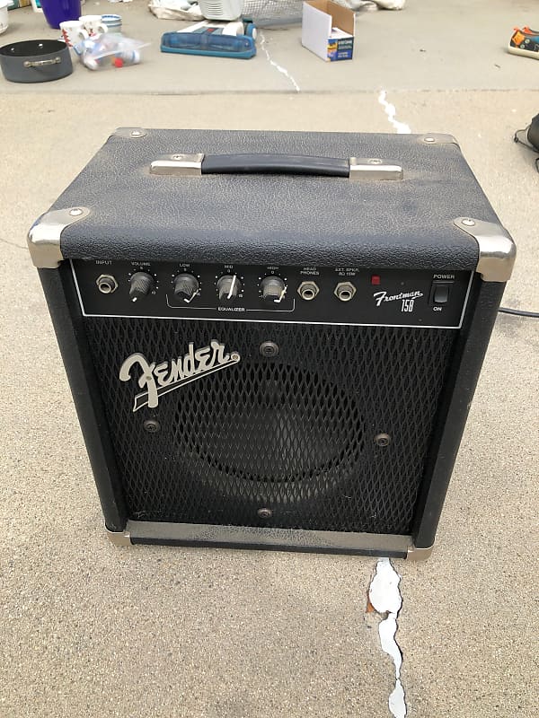 Fender Frontman 15b Bass Practice Amp 2000 Black | Reverb