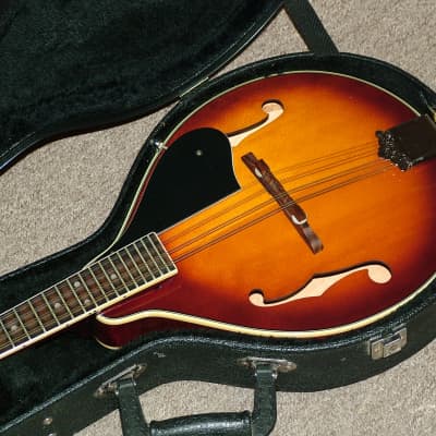 Alvarez A-100 A Style Mandolin with Hardshell Case | Reverb