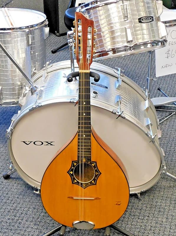 Vintage 1930's Hopf Waldzither 9-String Mandolin! Made In | Reverb