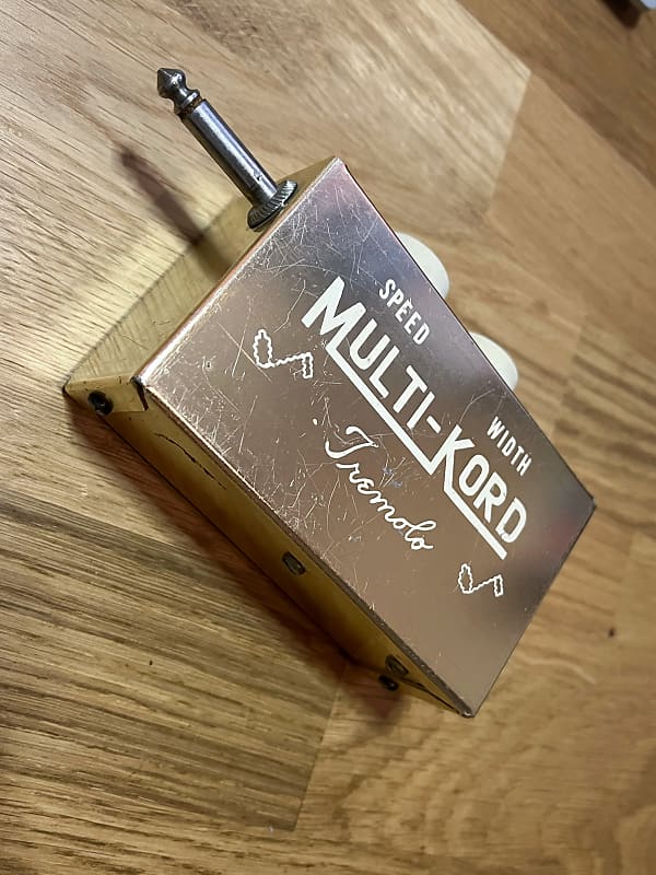 Multi-Kord Tremolo 1960's Vintage Plug-In Rare | Reverb