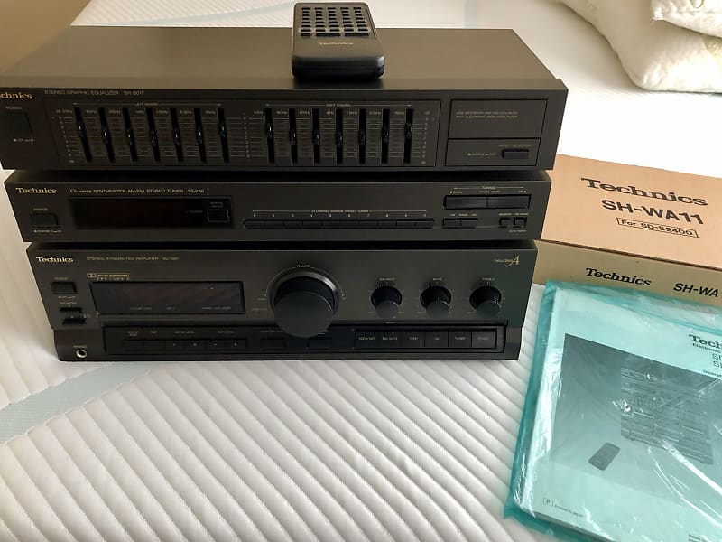 Technics SU-G91 Stereo Amplifier w/ tuner and eq | Reverb