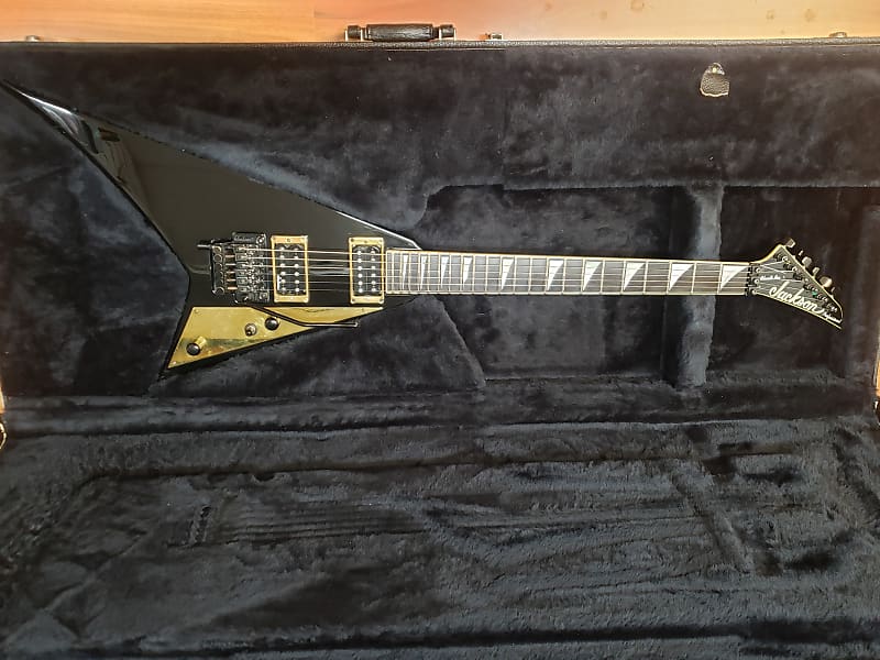 Jackson RR1 Flying V Professional 1994 Black | Reverb