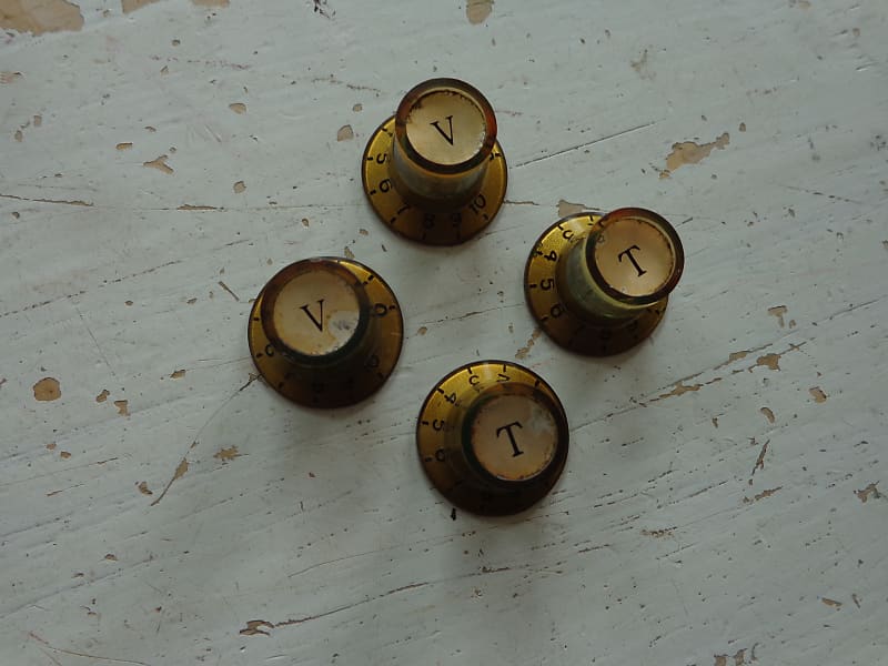 1960's Teisco Guitar Knobs - Univox Aria Kawai | Reverb Australia