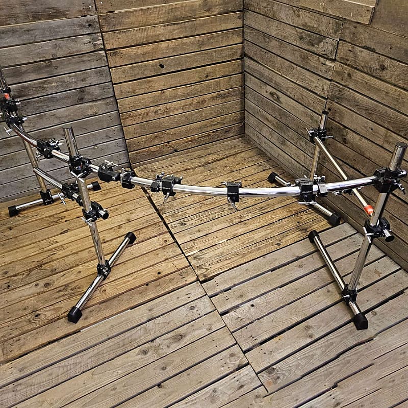 Gibraltar Drum Rack, Four Leg With Double Front Bar USED! | Reverb