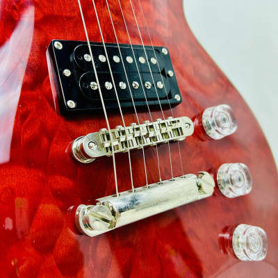 Electra Invicta Red Trans Ruby Electric Guitar With Case - | Reverb