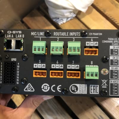 QSC CX-Q 4K8 Network Amplifier 8 Channels 4000W | Reverb