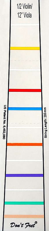 Fingerboard marking DON`T FRET | Reverb