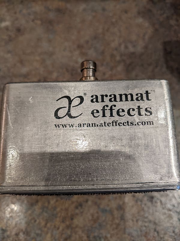 Aramat Effects Green Machine Overdrive 2000's Silver | Reverb