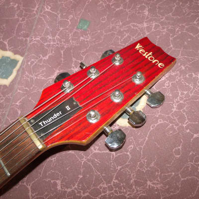 Vintage 1982 Westone Japan Thunder II Alembic style guitar VG | Reverb