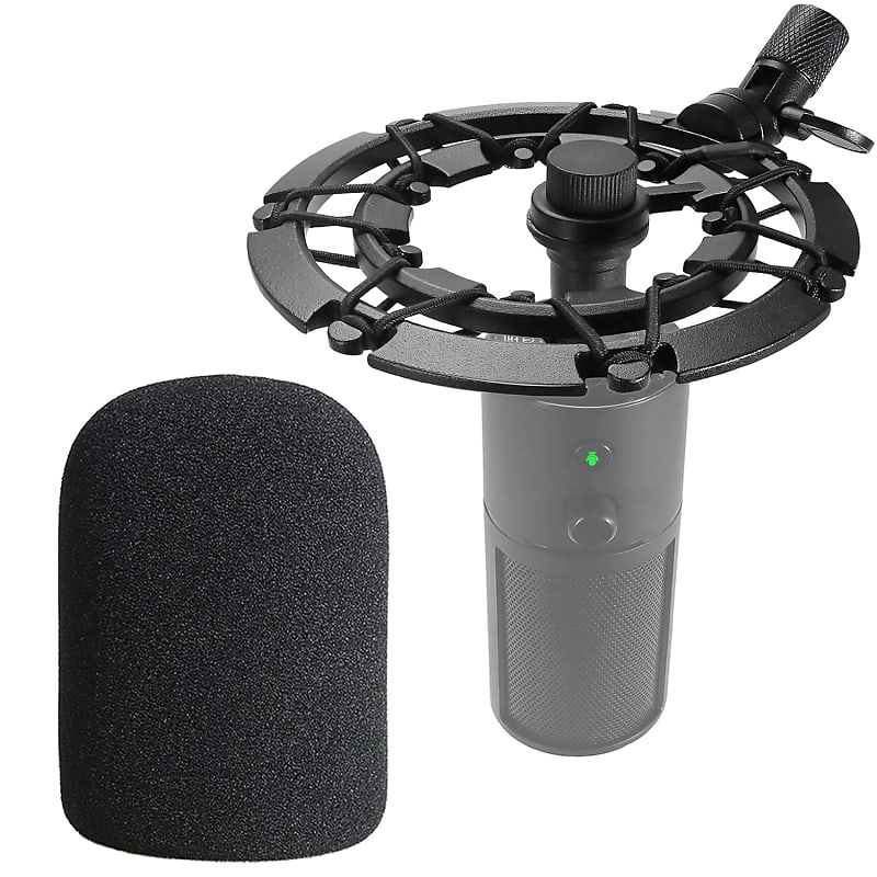 Shock Mount With Pop Filter For Razer Seiren X Microphone, | Reverb