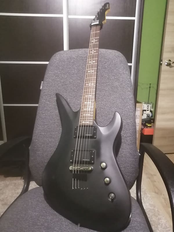 Schecter Revenger 6 2010 Black Matte | Reverb UK