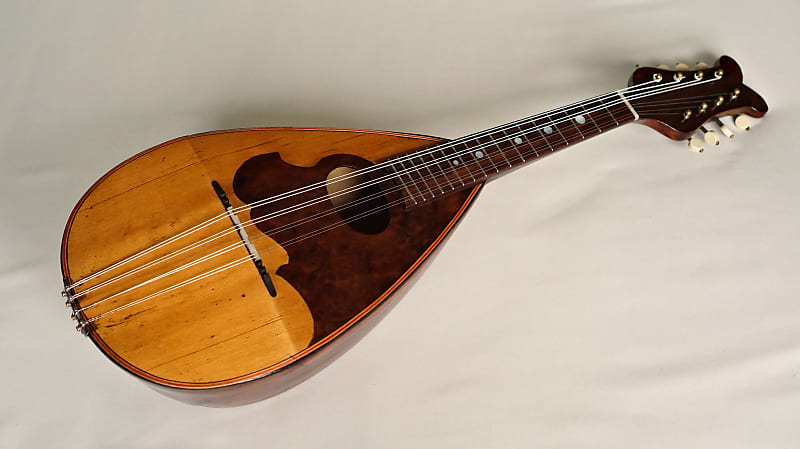 Mandolin by Robert Barth, Antique German Bowl back circa | Reverb