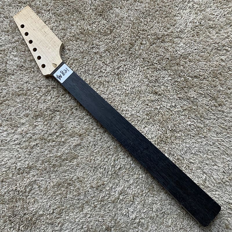 Custom Maple Wood Paddle Headstock Strat Style Guitar Neck | Reverb