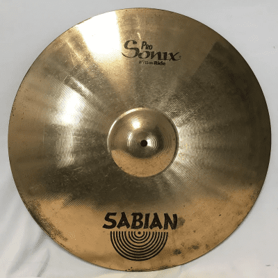 Sabian 21 Pro Sonix Ride Cymbal 2002 - 2004 | Reverb