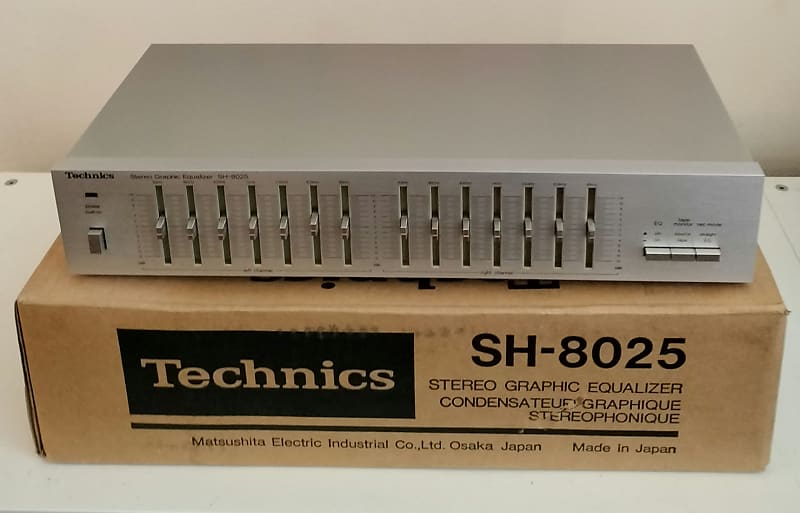 Technics SH-8025 Stereo Graphic Equalizer 1983-84 | Reverb