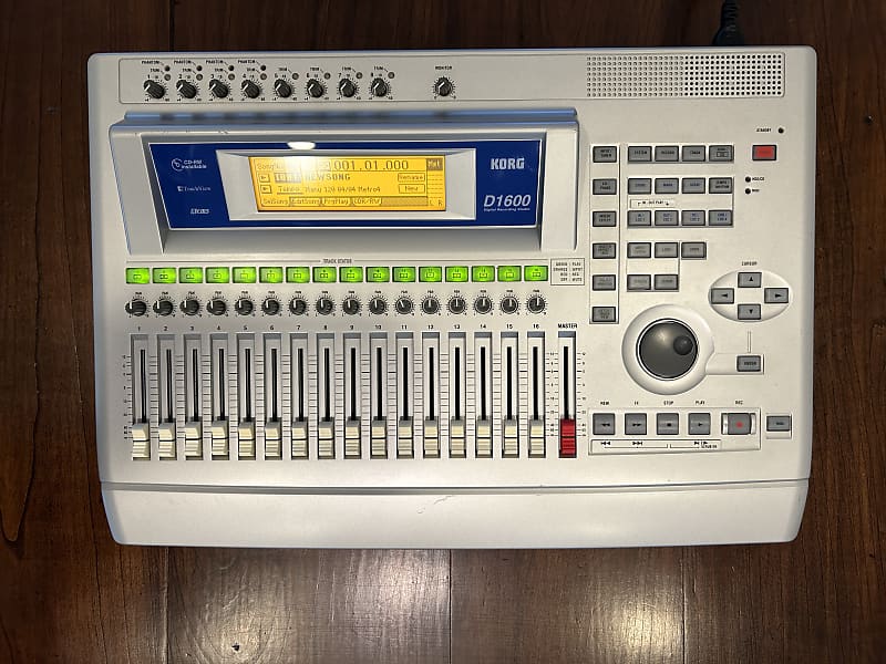 Korg D1600 16 track digital recorder | Reverb