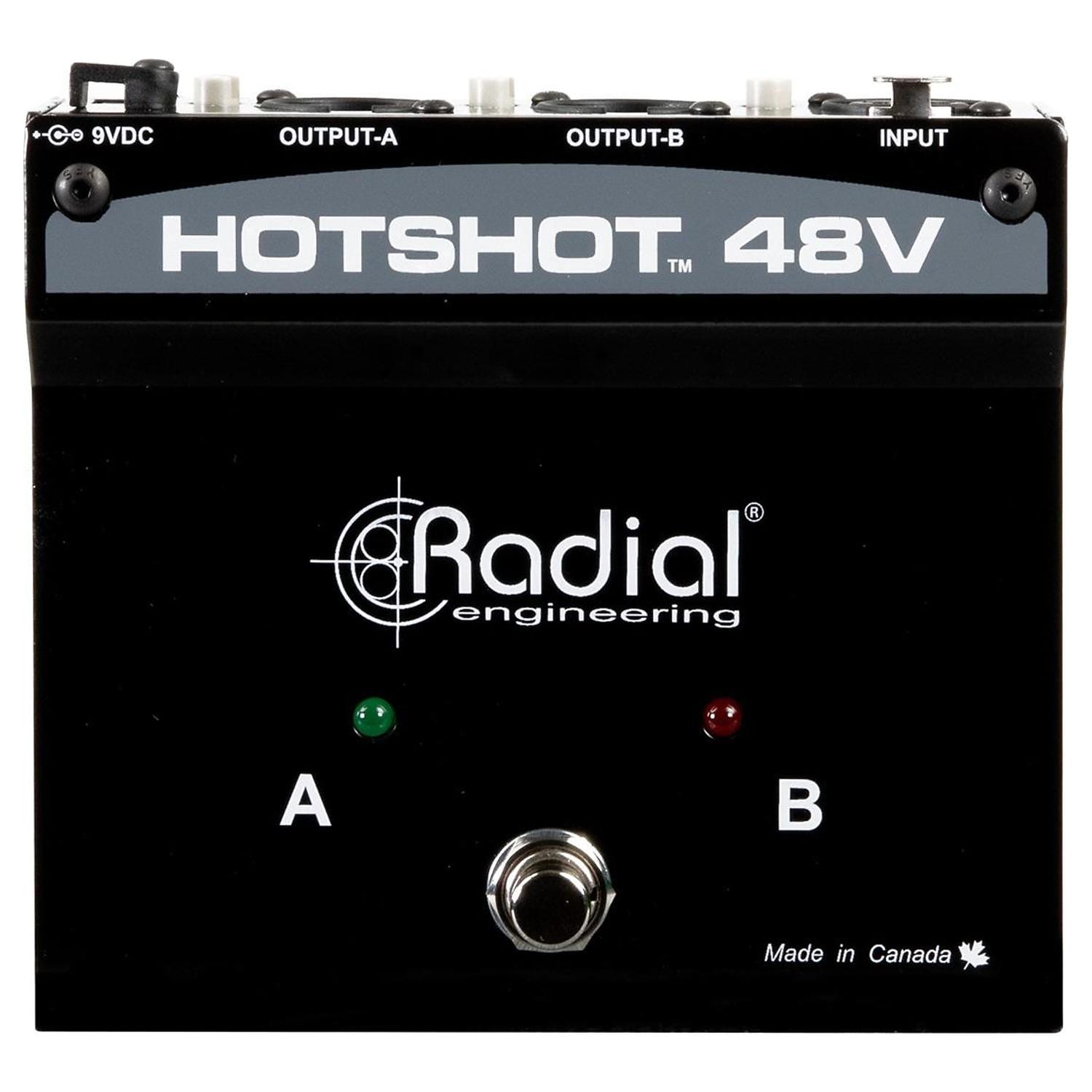 Radial HotShot 48V Condenser Microphone Switcher | Reverb Australia
