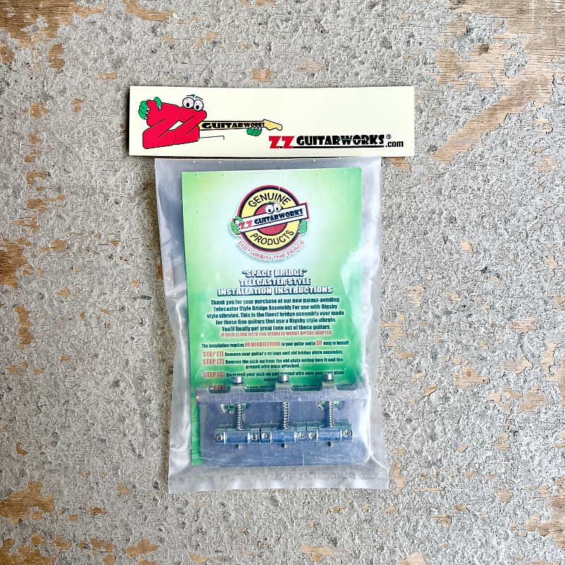 ZZ Guitarworks Telecaster "WD" Redemer Bridge Notched Saddles | Reverb