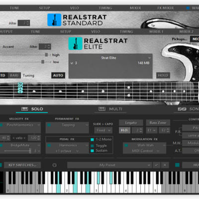 MusicLab RealStrat Virtual Guitar Software (Download) | Reverb
