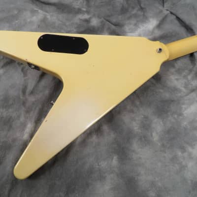 1982 Dean Baby V - White Flying V - V Headstock | Reverb