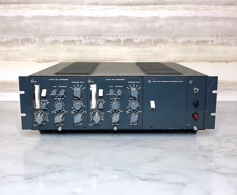 Neve 2254/E Compressor Limiter Racked Pair | Reverb