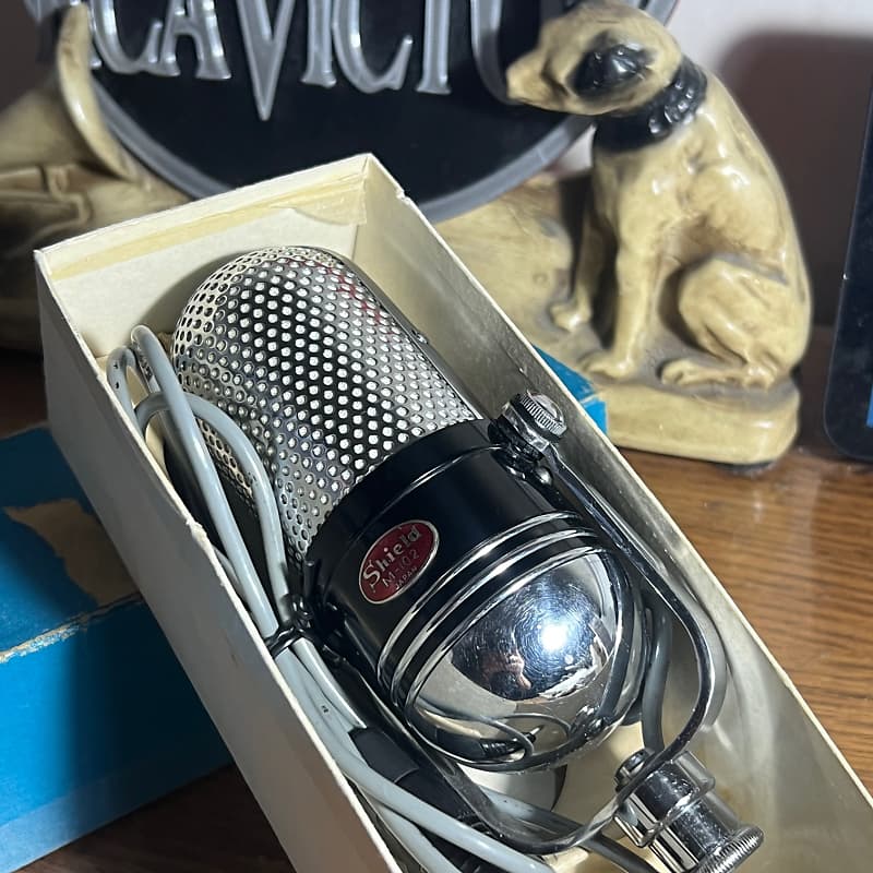 Vintage 1960’s Shield M-102 Crystal Pill Microphone, working | Reverb