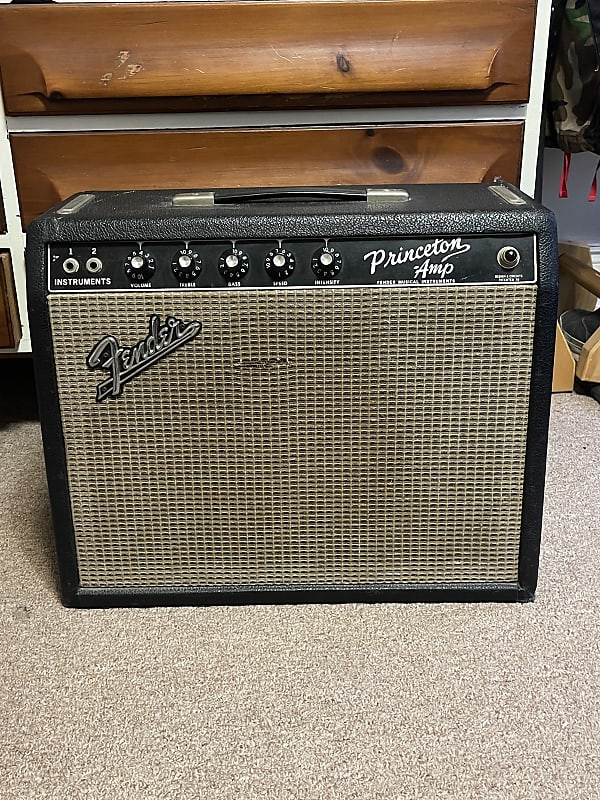 Fender Princeton Reverb 12-Watt 1x10" Guitar Combo 1964 - | Reverb