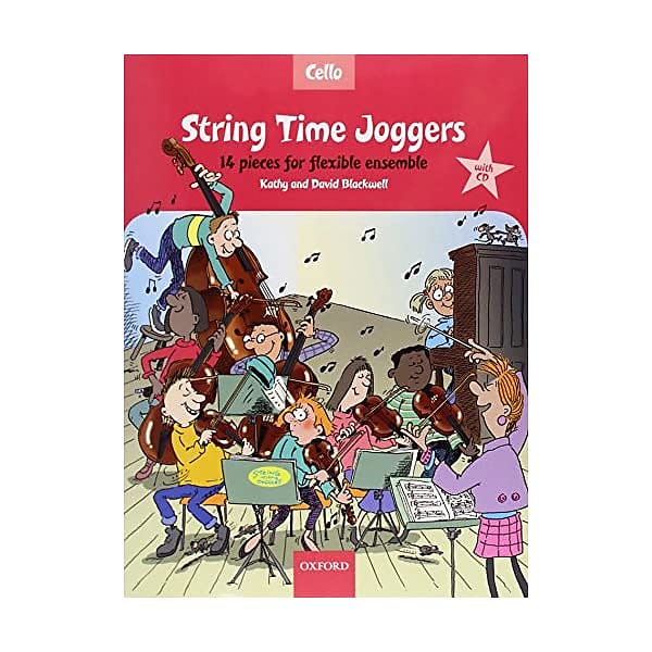 String Time Joggers Cello Book: 14 Pieces for Flexible | Reverb Canada