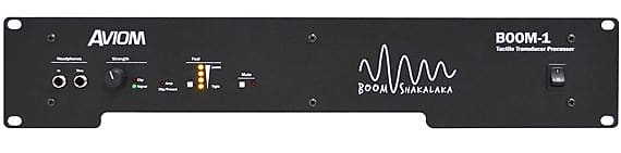 Aviom BOOM-1 Tactile Transducer Processor Amp | Reverb