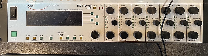 Weiss EQ1-DYN-LP COMBO DUAL 7-BAND DIGITAL EQ | Reverb