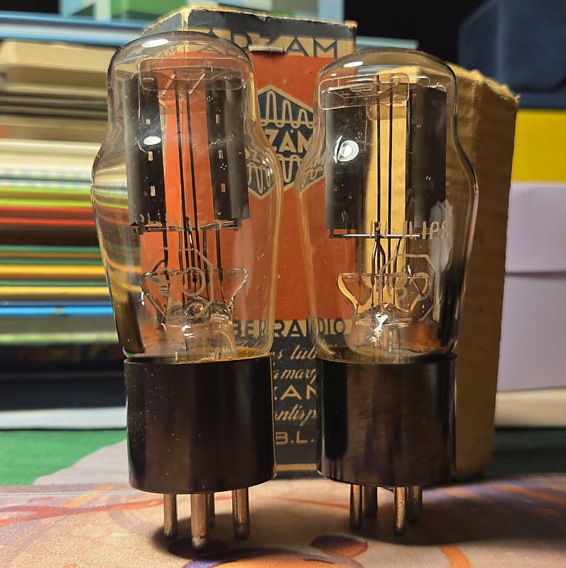 Matched Pair Philips Type 80 Tubes – Vintage Full-Wave | Reverb UK