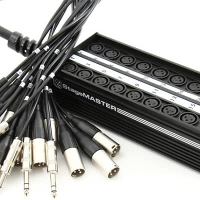 Pro Co SMA1604FBX-50 SMA Series 16x4 Stage Snake with XLR | Reverb