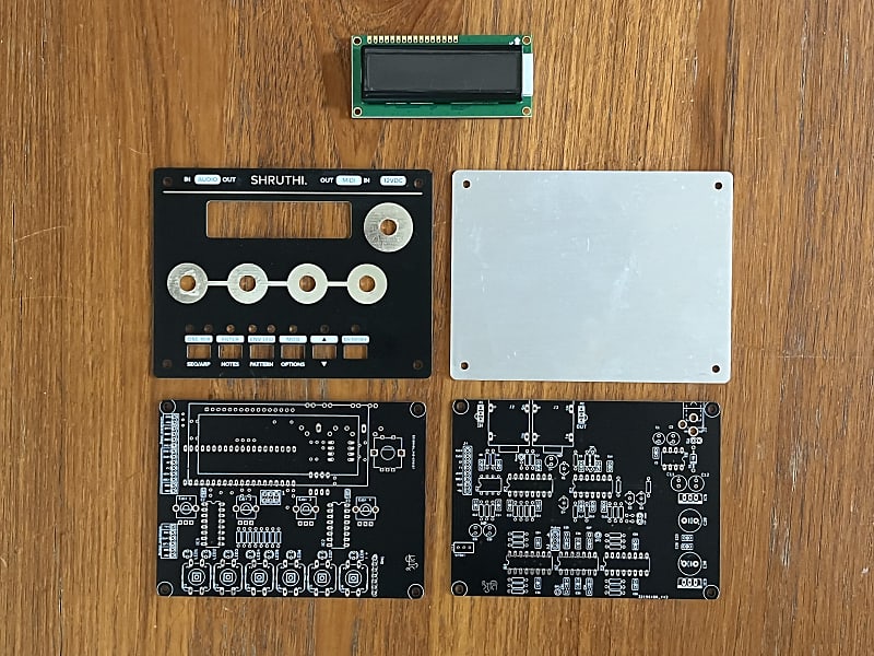 DIY Mutable Instruments Shruthi parts kit (2x PCB + 2x Panel | Reverb
