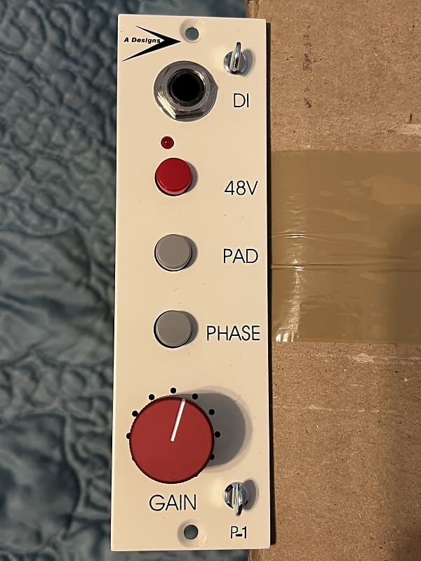 A-Designs Audio P-1 500 Series Mic Preamp and DI Module - | Reverb